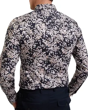Ted Baker London Jaciel Long Sleeve Botanical Shirt