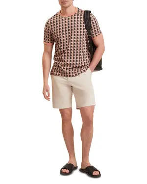 Ted Baker London Safaviy Short Sleeve Painted Geo Tee