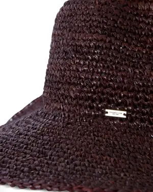 Eugenia Kim Emmanuelle Packable Raffia Fedora