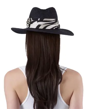 Eugenia Kim Courtney Packable Straw Fedora
