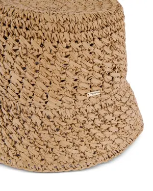 Eugenia Kim Jonah Crocheted Bucket Hat - Camel