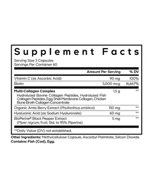 CODEAGE Multi Collagen+ Capsules - No Color