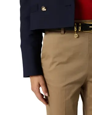 Gerard Darel Athenais Flare Cotton Blend Pants
