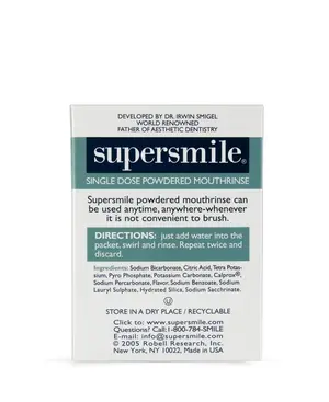 SUPERSMILE Single-dose Powdered Mouthrinse 24pk