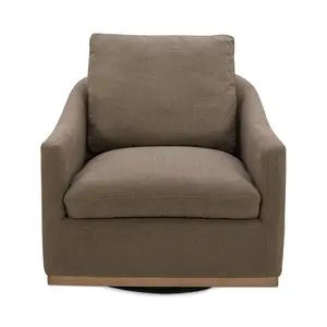 MOE'S HOME COLLECTION Linden Swivel Chair - Soft Taupe