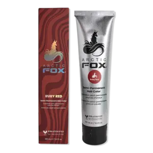ARCTIC FOX Semi Permanent Hair Color Naturals - Ruby Red