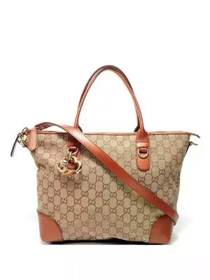 Gucci Gg Canvas Shoulder Bag - Neutrals