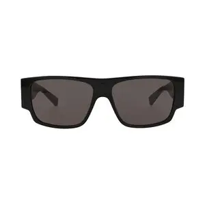 Bottega Veneta Square Frame Sunglasses - Black