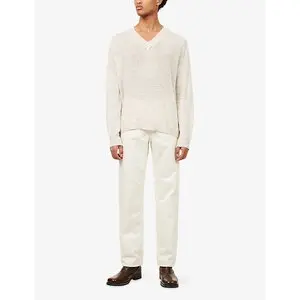 Nudie Jeans Rufus Cotton Denim Jeans - Everivory