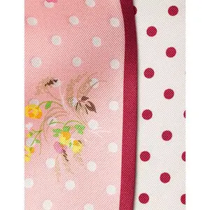 Prada Skinny Printed Silk-twill Scarf