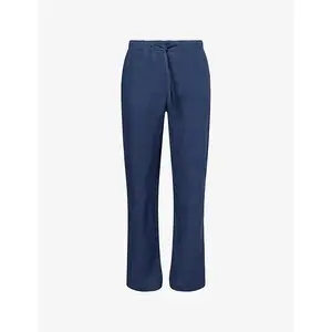 120% Lino Full Length Pants For Men