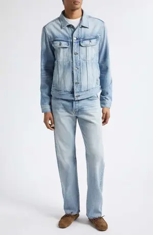 TOM FORD Selvedge Denim Icon Jacket - Pale Blue Denim