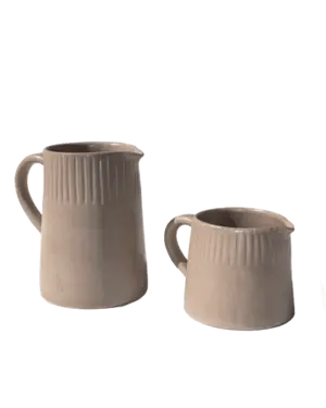 UNE VIE NOMADE Earth Lines Pitcher - Large