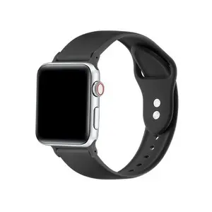 POSH TECH Silicone Apple Watch Band - Black