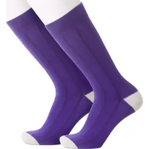 BEAU TIES OF VERMONT Larkin Pinstripe Socks - None