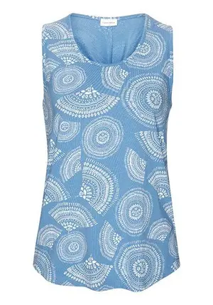 LASCANA Printed Twist Back Tank Top