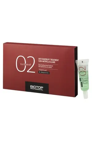 BIOTOP PROFESSIONAL 02 Eco Dandruff Anti-dandruff Treatment Ampoules - Red