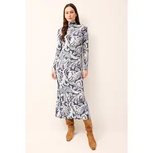 Marie Oliver Turtleneck Day Dresses
