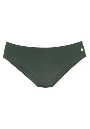 LASCANA Classic Bikini Bottom - Olive