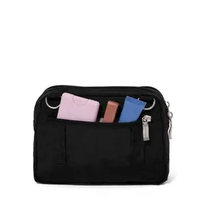 BAGGALLINI Trifecta Crossbody With Emf Blocking Pocket - Black