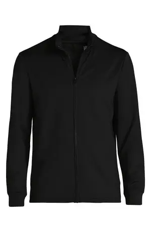 LANDS' END Active Performance Full Zip Jacket - Black