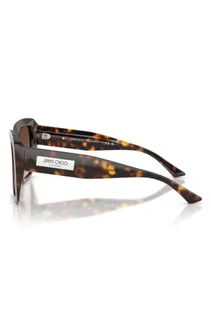 JIMMY CHOO Gradient Square Sunglasses