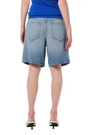 AGOLDE Indra Long Denim Shorts