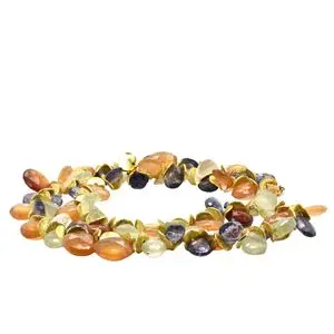 LORI KAPLAN DESIGN Gold Vermeil Multi-stone Necklace - Gold/yellow