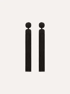 Oscar De La Renta Twisted Earrings
