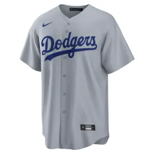 Nike Mookie Betts Los Angeles Dodgers Replica Jersey - Grey