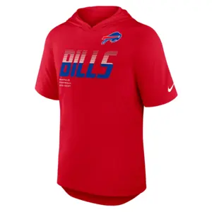 Nike Buffalo Bills Nfl Hooded T-shirt - Red