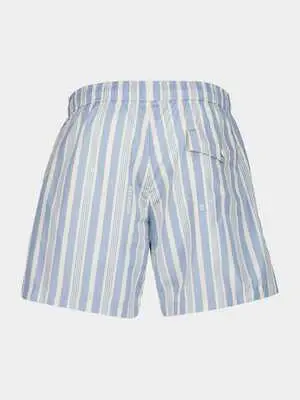 Moncler Striped Swim Shorts - Blue