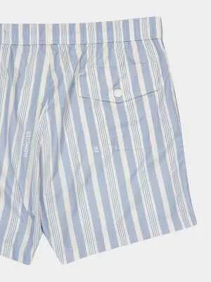 Moncler Striped Swim Shorts - Blue