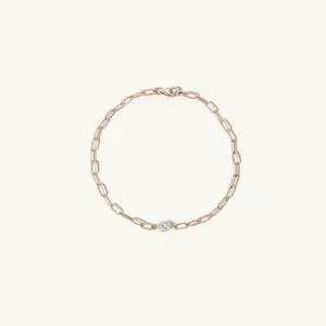 SOPHIE RATNER JEWELRY Diamond Paperclip Bracelet