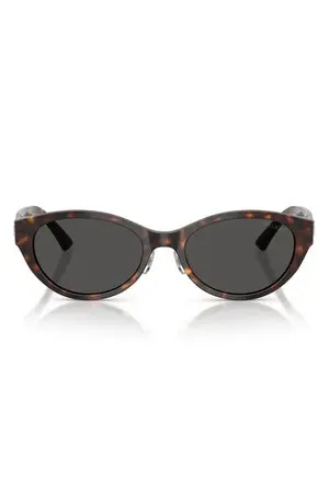 JIMMY CHOO Jimmy Choo Oval Sunglasses Havana/dark Grey