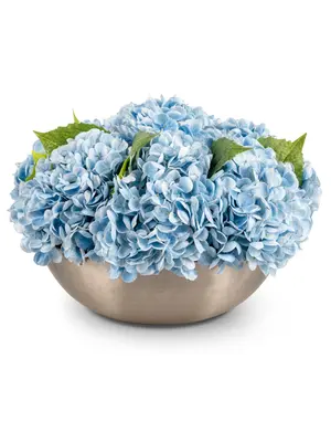COCOBELLA Stella Realtouch Hydrangea Arrangement Azure