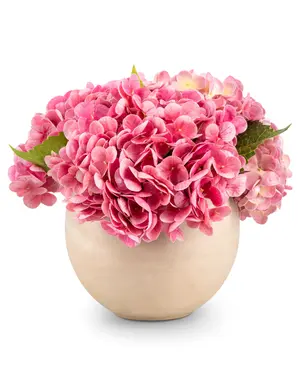 COCOBELLA Azalea Realtouch Hydrangea Arrangement - Blush