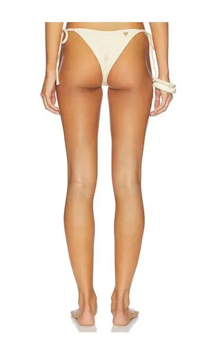 CAPITTANA Eve Shells Bikini Bottom - Beige