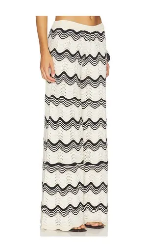 CAPITTANA Knit Wide Leg Pants