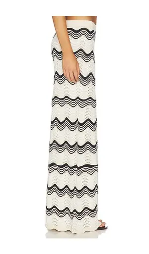 CAPITTANA Knit Wide Leg Pants