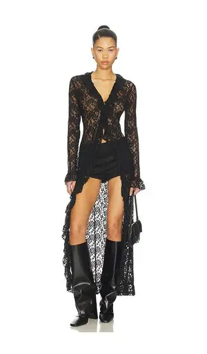 Lioness Long Nights Duster - Noir