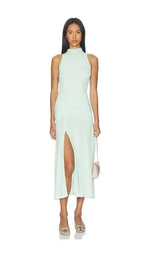 Bardot Leanna Mesh Midi Dress - Mint