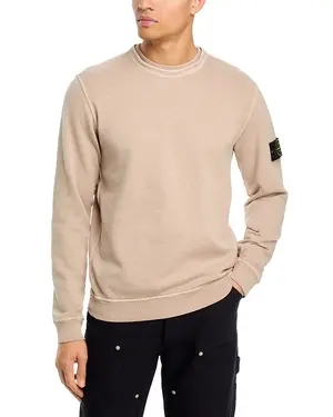 Stone Island Malfile Fleece Sweatshirt - Desert Sand