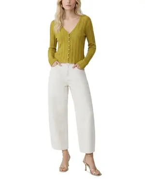 Vero Moda Ribbed V-neck Cardigan