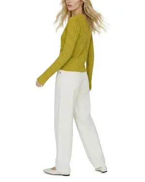 Vero Moda Ribbed V-neck Cardigan