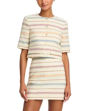 Veronica Beard Orville Cropped Jacket