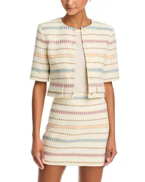 Veronica Beard Orville Cropped Jacket