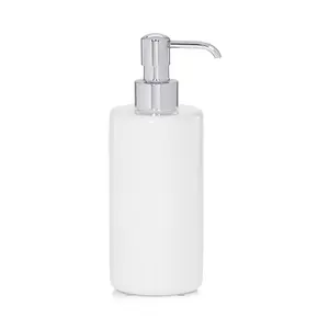 LABRAZEL Domus Pump Soap Dispenser Polished Chrome - White Gloss