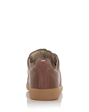 MAISON MARGIELA Replica Low Top Sneakers - Medium Brown