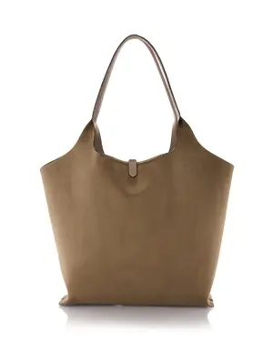 Stella McCartney Logo Reversible Tote Bag - Moss